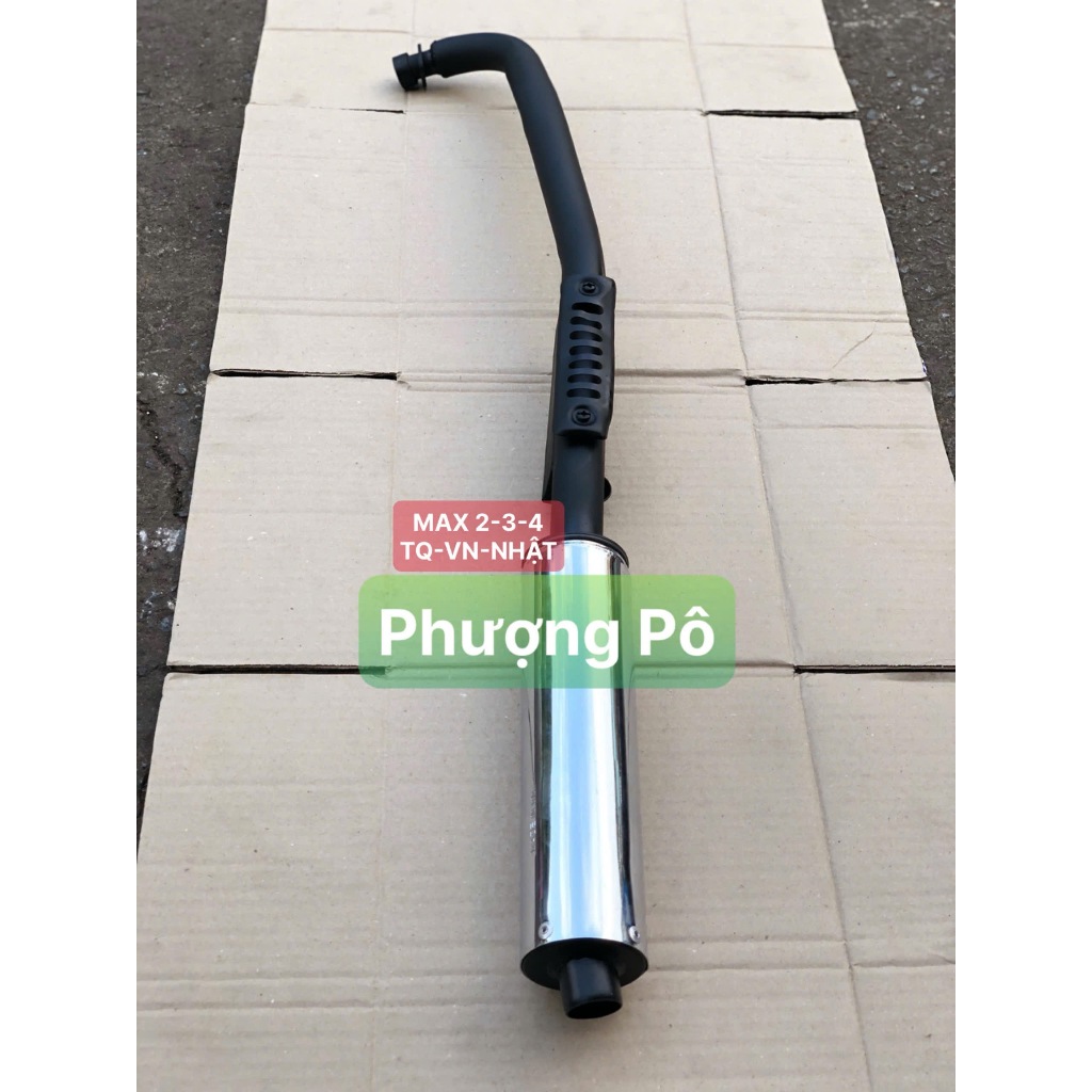 [HOẢ TỐC HCM] SET Pô MAX Cổ+Lon cho xe MAX 2-3-4/TQ-VN-NHẬT | Shopee ...