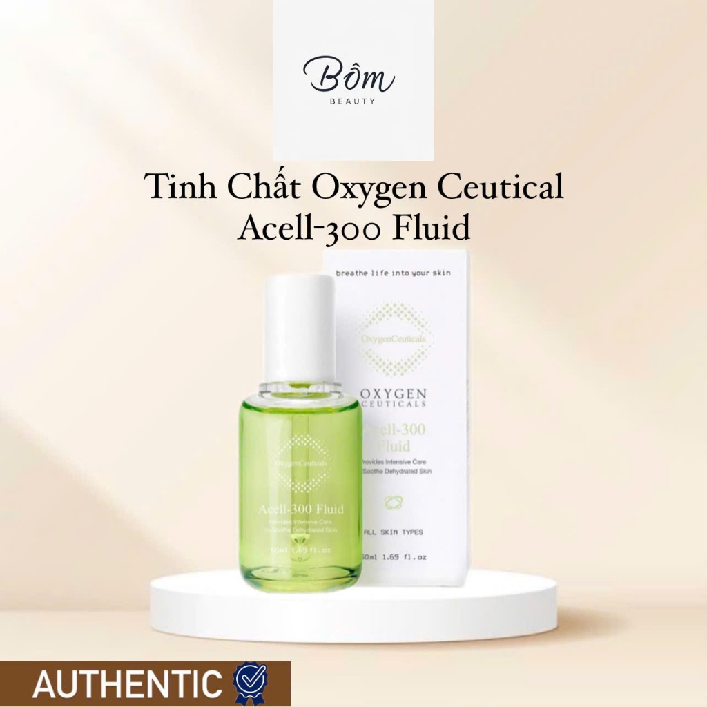Tinh Chất HA Oxygen Ceuticals Acell-300 Fluid 50ml | Shopee Việt Nam