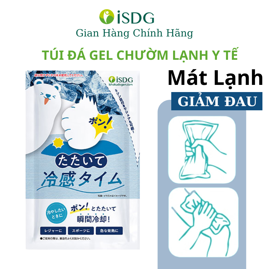 Túi đá chườm lạnh dùng 1 lần ISDG, túi đá đa năng, túi chườm y tế | Shopee Việt Nam