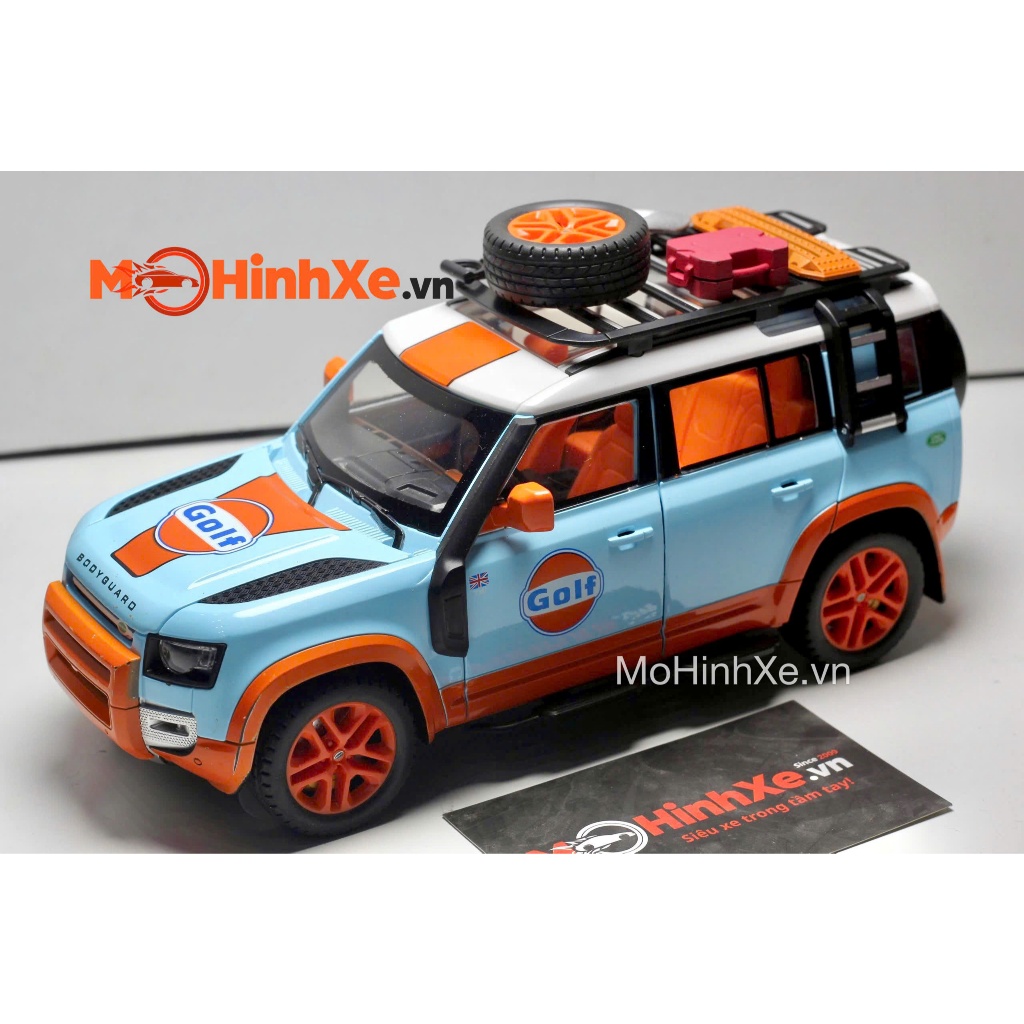 Mô hình xe Land Rover Defender Gulf 1:22 HÃNG KHÁC | Shopee Việt Nam