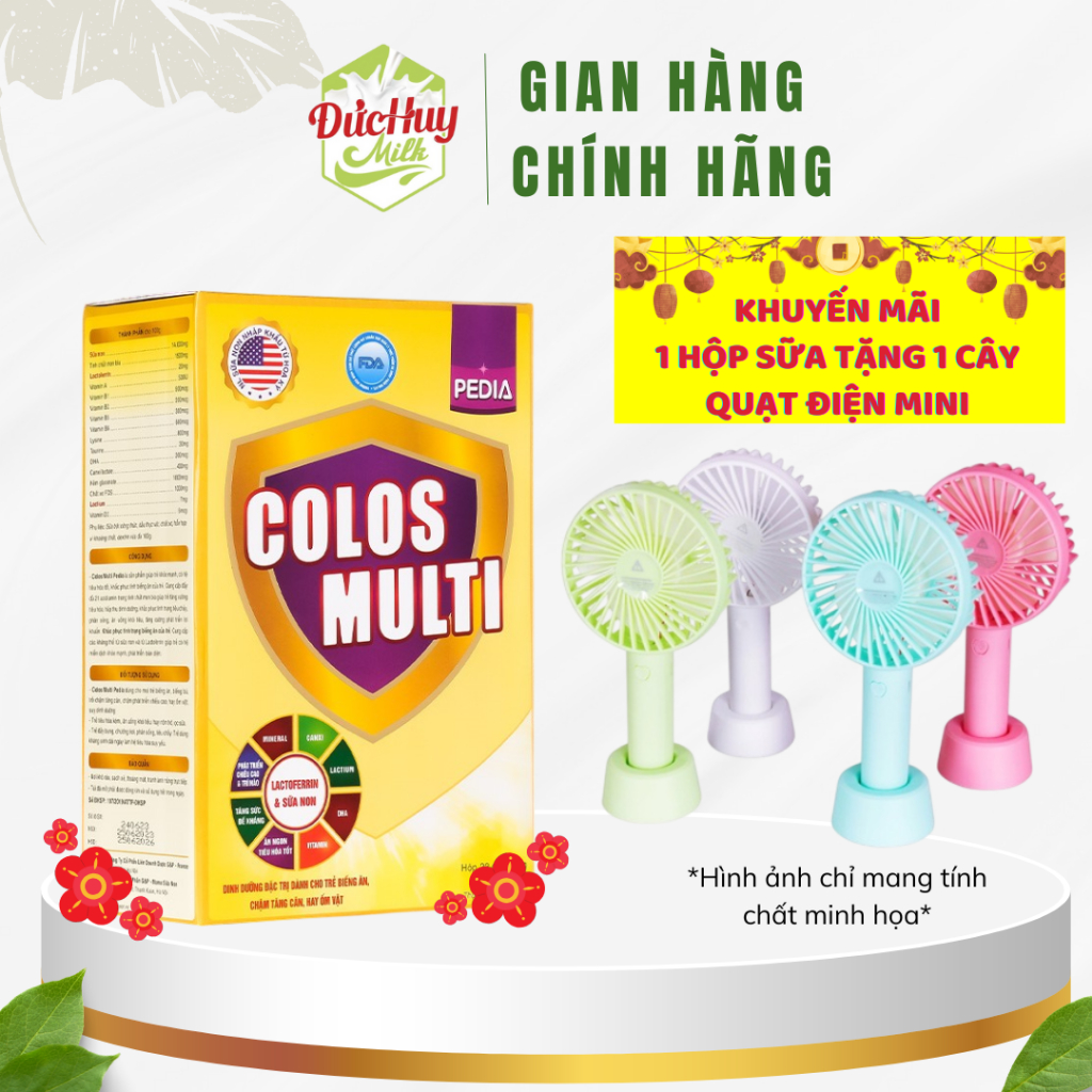 Sữa non Colosmulti Pedia/ Grow cho trẻ biếng ăn, chậm lên cân_Hộp 22 ...