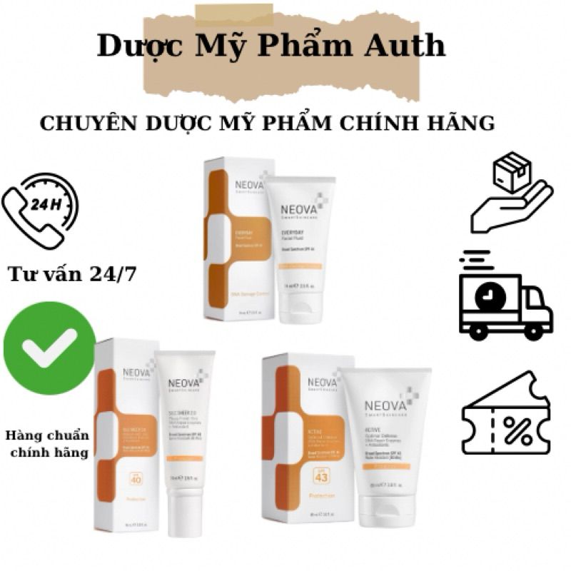 Kem chống nắng Neova spf 43-40-44 | Shopee Việt Nam