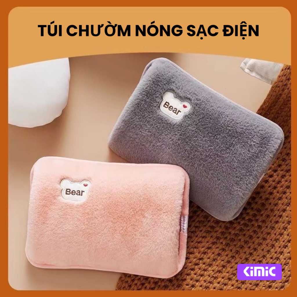 Túi chườm bụng kinh, Túi chườm nóng sạc điện làm ấm bụng tay chân cho ...