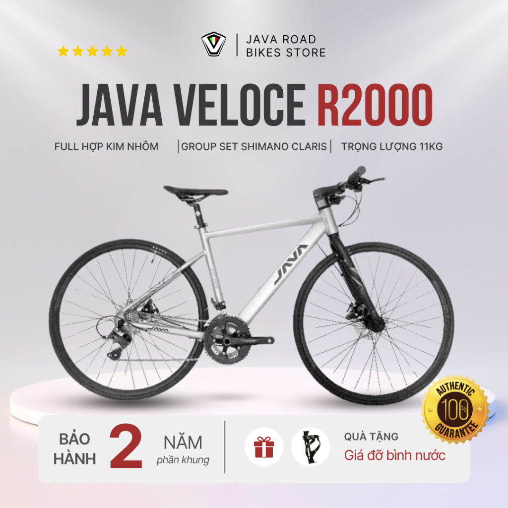 Xe đạp đường phố TOURING JAVA VELOCE 16S CITY khung nhôm cực nhẹ ...