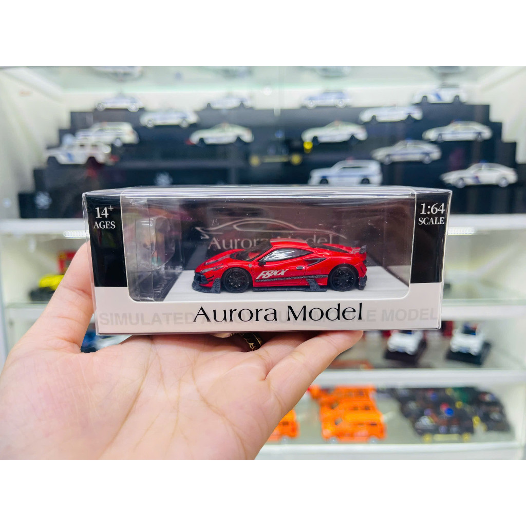 Mô hình xe F8 Tributo Mansory modified version F8XX third batch Red tỉ ...