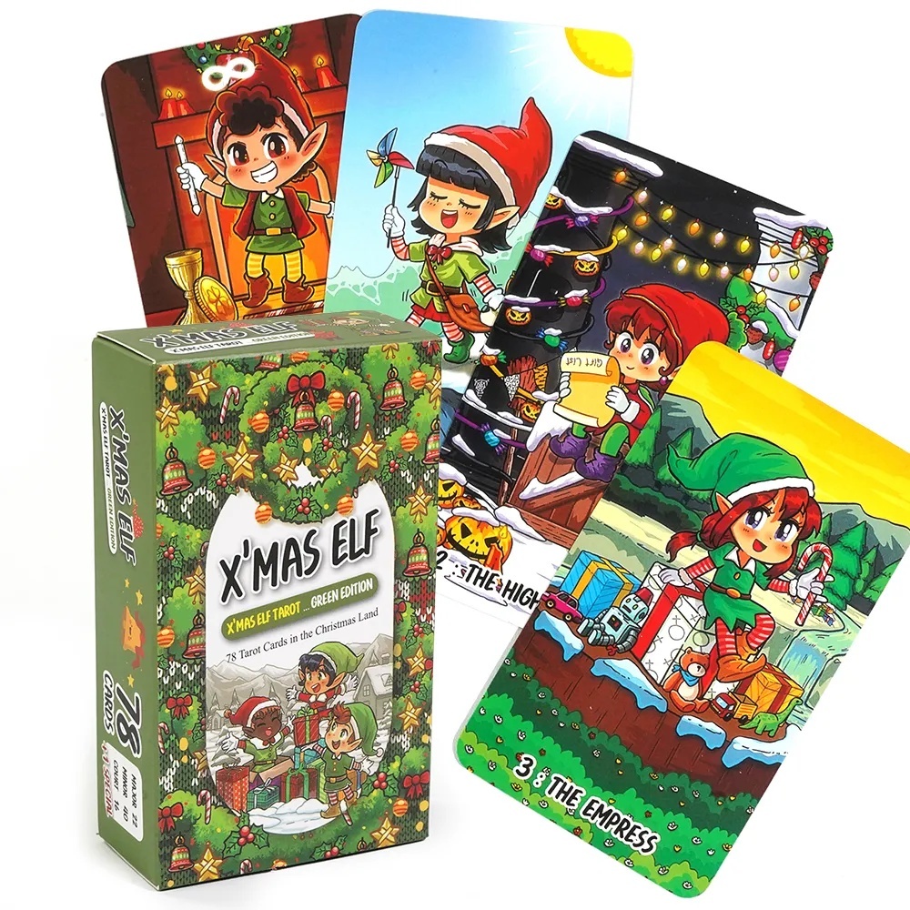 Bộ bài Tarot X'mas Elf Size Gốc - M8 Tinyworld | Shopee Việt Nam