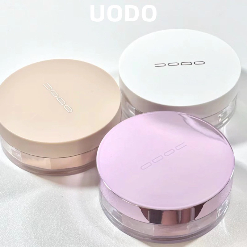 Uodo Mới Màu Hồng Và Tím Rời Bột Trang Điểm Nhanh Matte Kiểm Soát Dầu ...