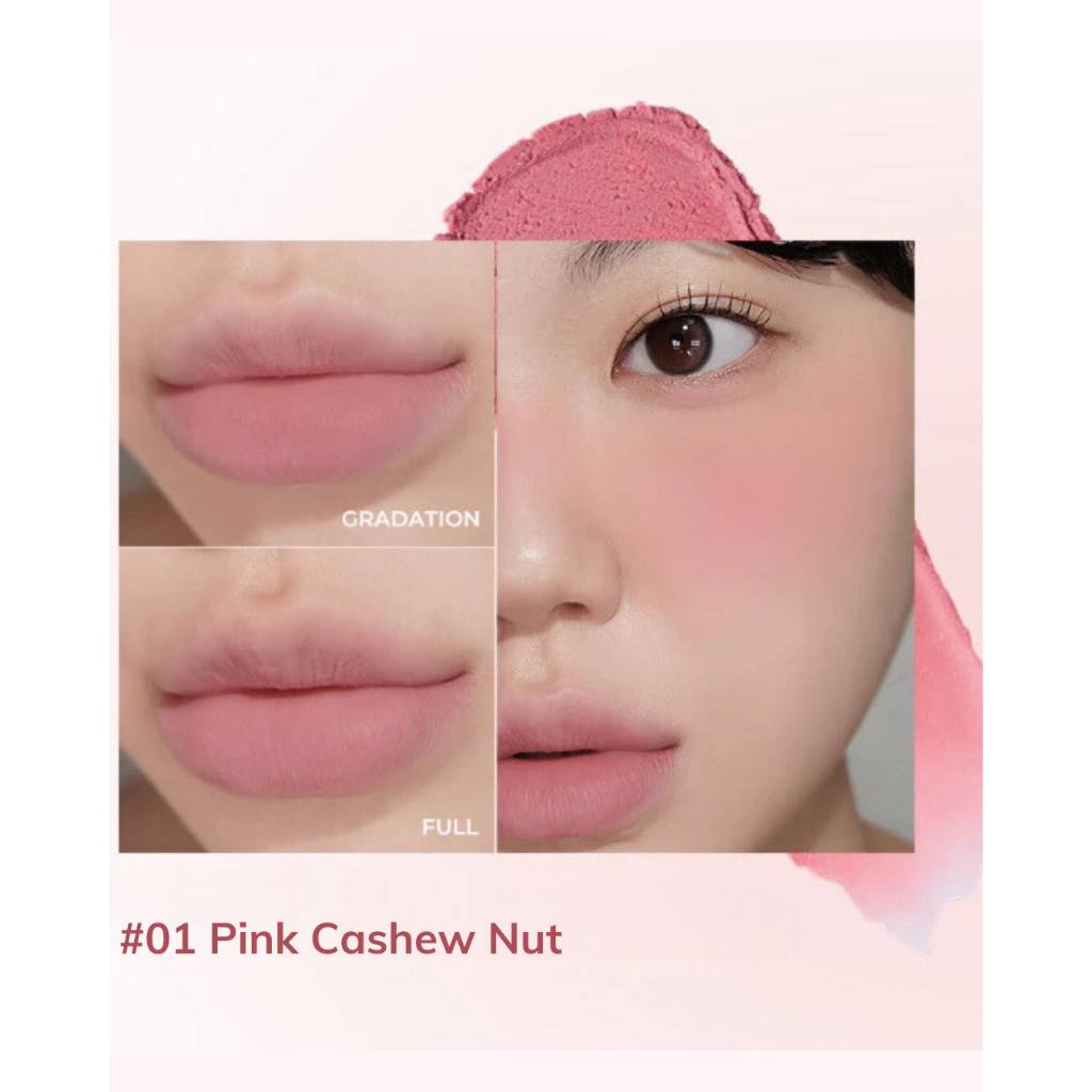 Son Bùn Hũ Colorgram Tintin Dory Blur Jam Tint Màu 01 Pink Cashew Nut | Shopee Việt Nam