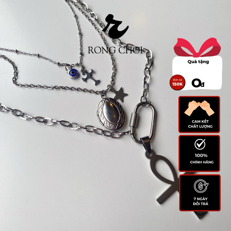 Vòng cổ nam Rong chơi chất liệu thép không gỉ | Shopee Việt Nam