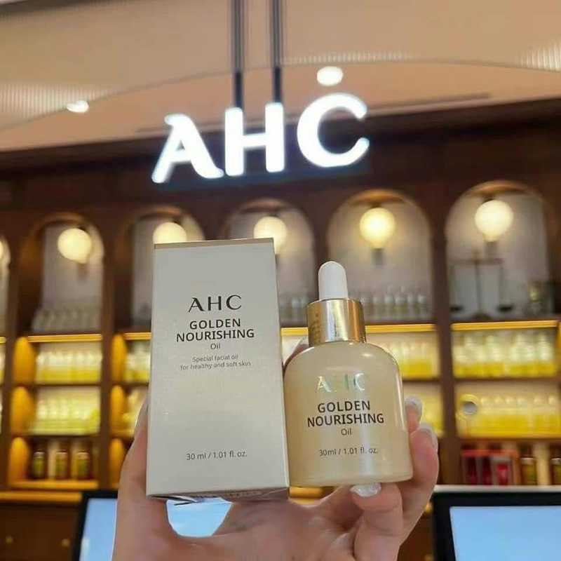 Tinh chất dưỡng dạng oil AHC golden nourishing oil 30ml | Shopee Việt Nam