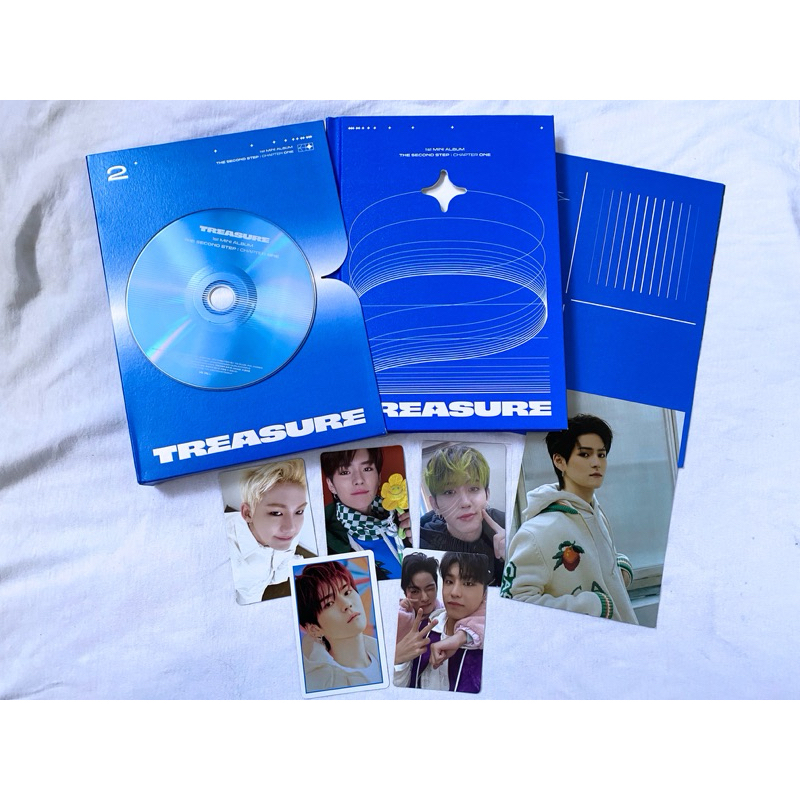 Treasure album mini 2nd đã khui seal gồm CD poster và photobook ...