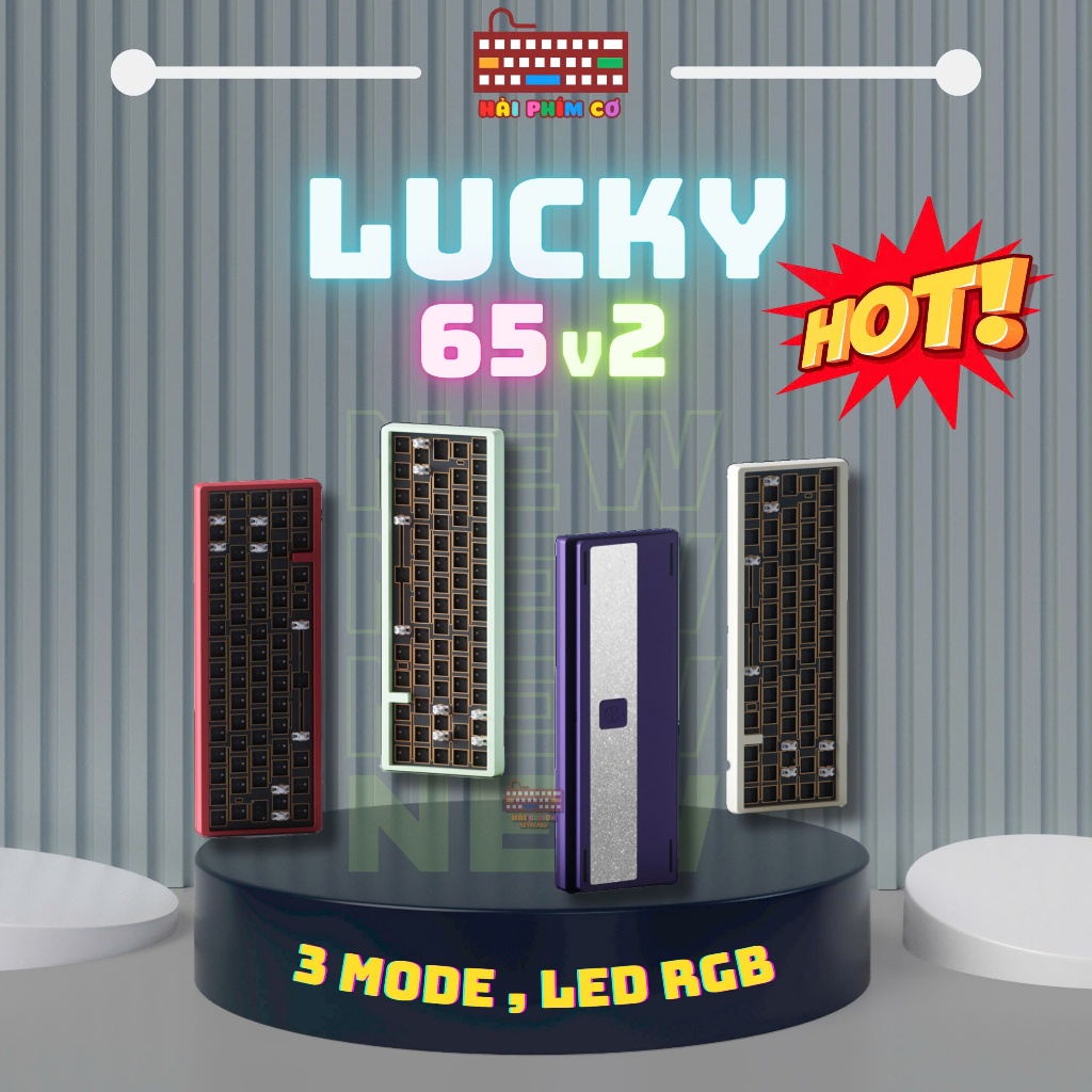 [HOẢ TỐC] KIT LUCKY65 V2 1.6 - LUCKY65 | NHÔM CNC NGUYÊN KHỐI | 3 MODES ...