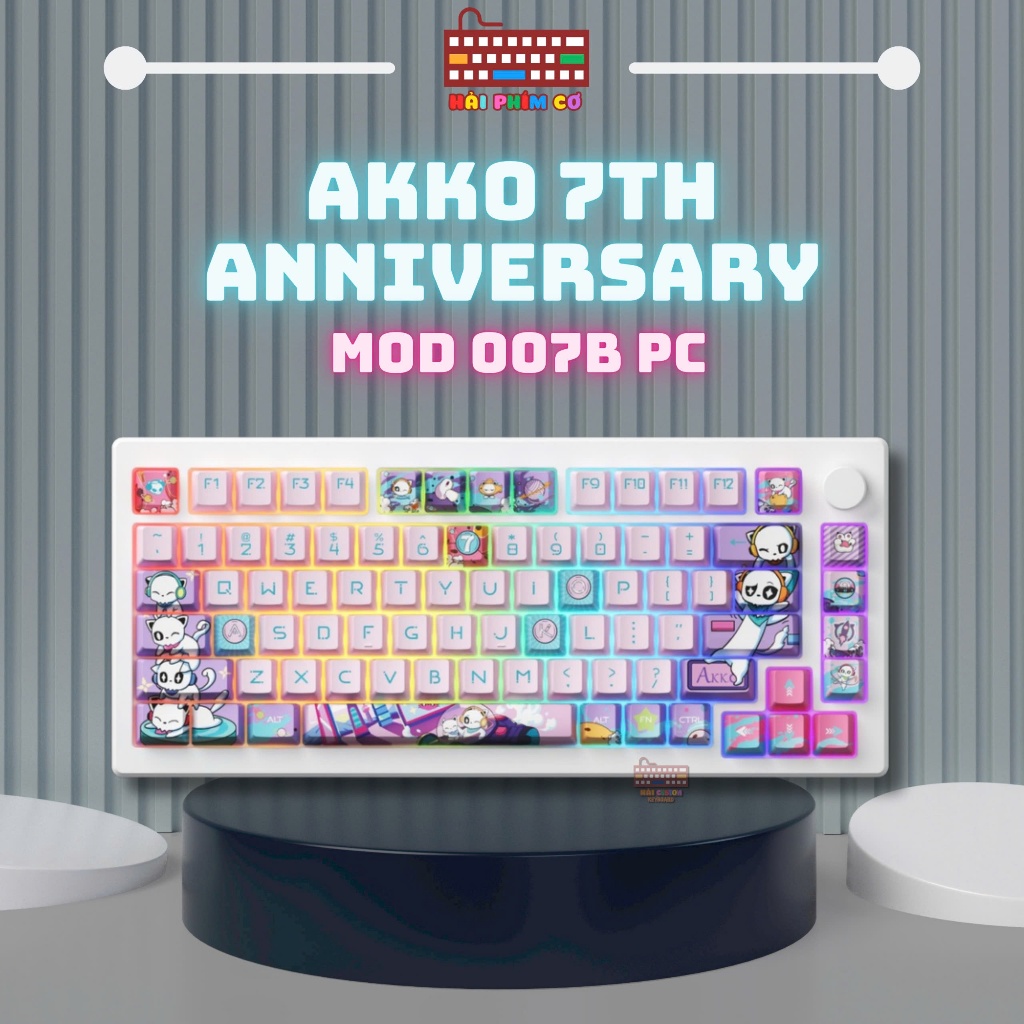 [HOẢ TỐC] BÀN PHÍM AKKO MOD 007B PC BẢN KỶ NIỆM | 3 MODES | LED RGB ...