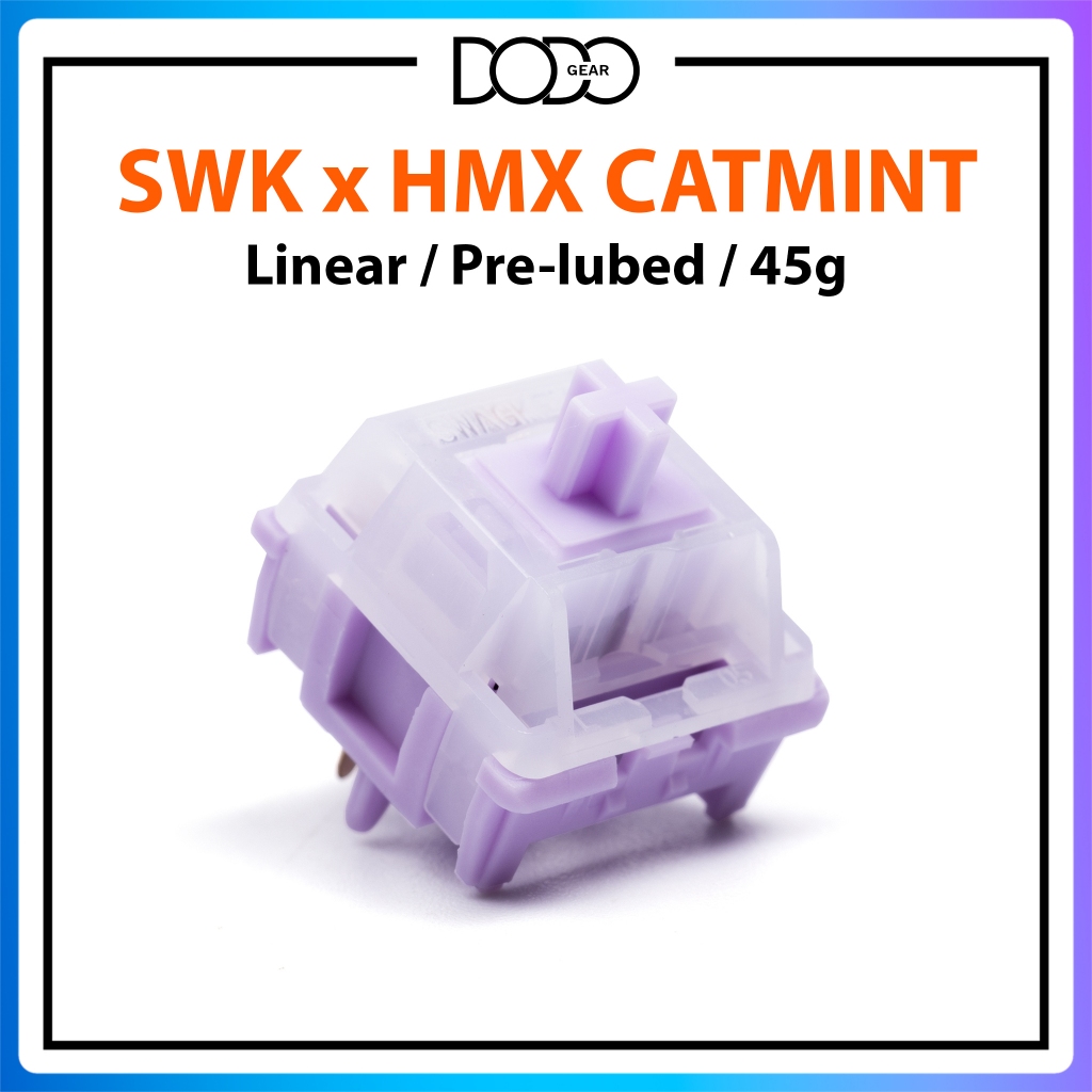 Switch HMX Catmint 5 PIN Linear 45g công tắc bàn phím Switch HMX Catmint DoDo Gear | Shopee Việt Nam