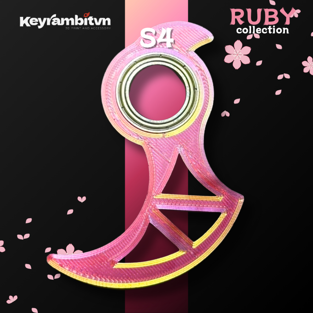 [LIVE] - Móc Khóa Xoay - Keyrambit S4 - Vòng Bi Thép Nhật - In 3D ...
