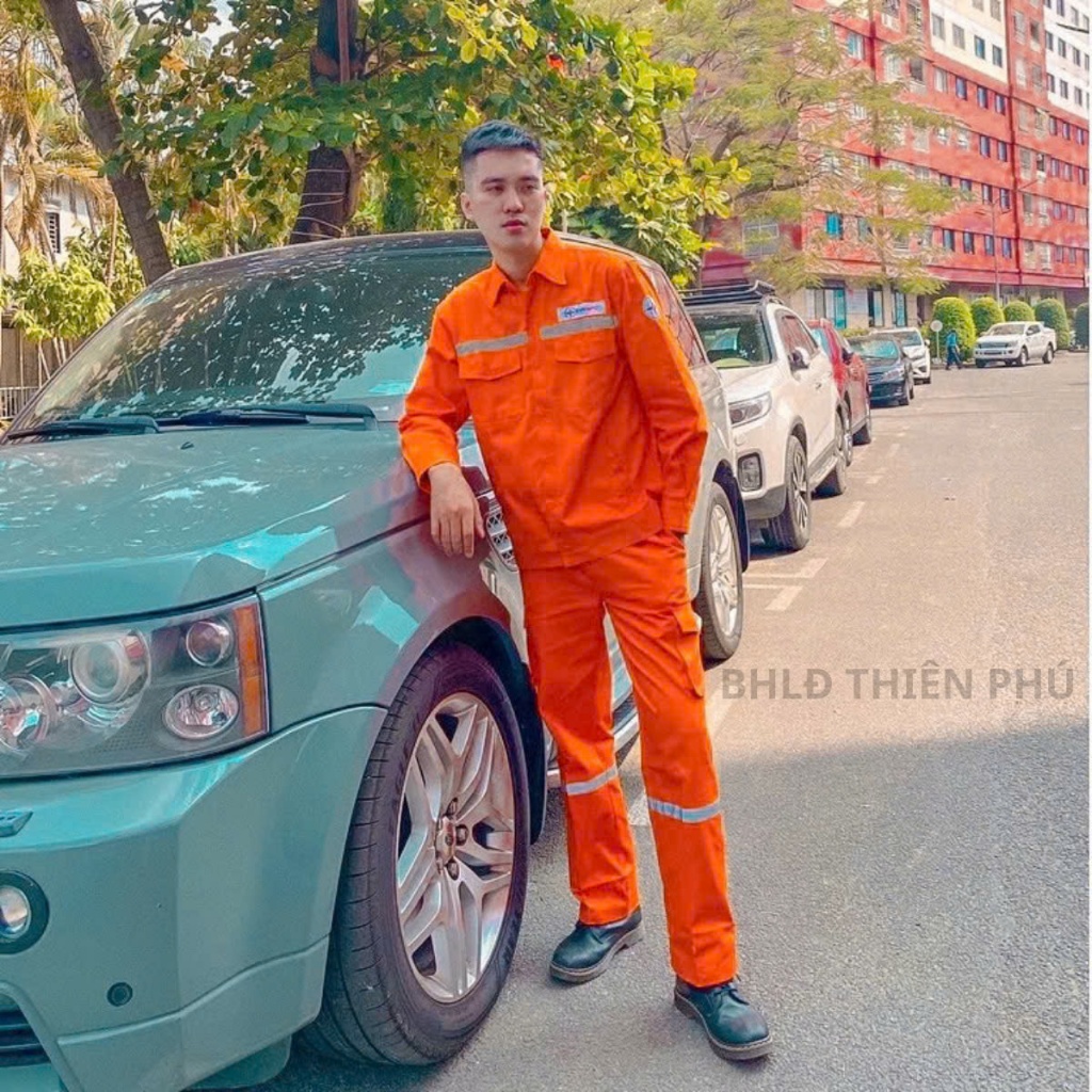 Bộ quần áo điện lực in thêu EVN NPC ( Miền Bắc ) , chất liệu pangrim ...