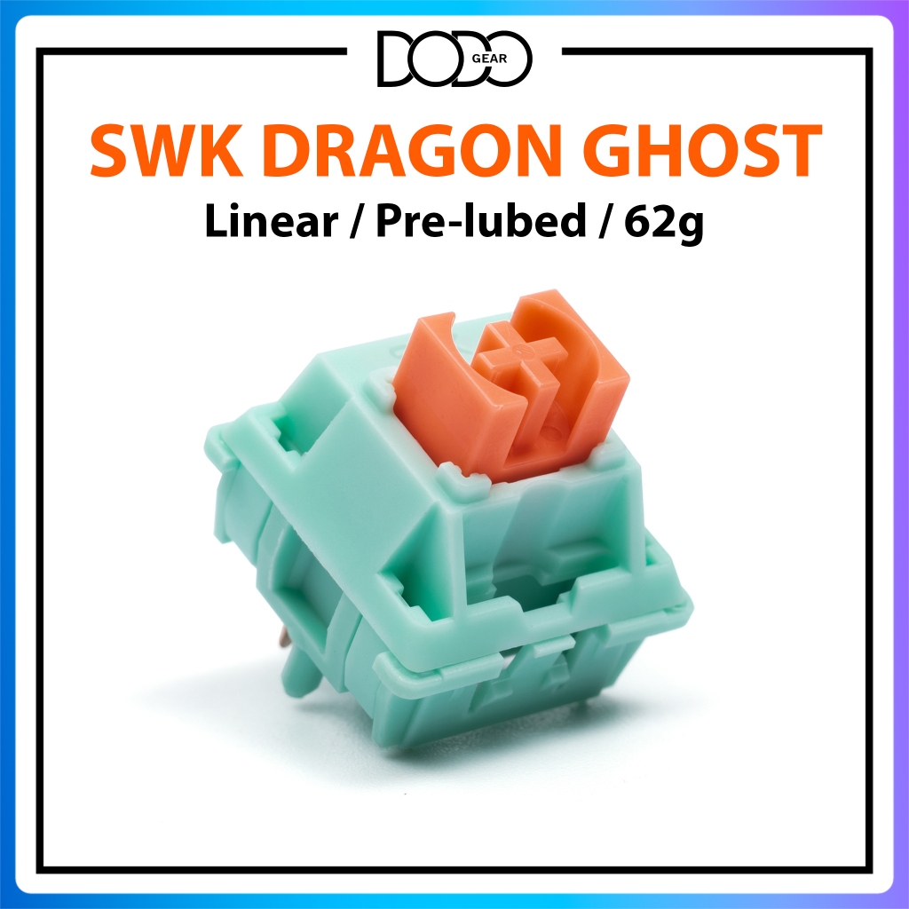 Switch SWK Dragon Ghost 5 PIN Linear 62g công tắc bàn phím Switch SWK Dragon Ghost DoDo Gear ...