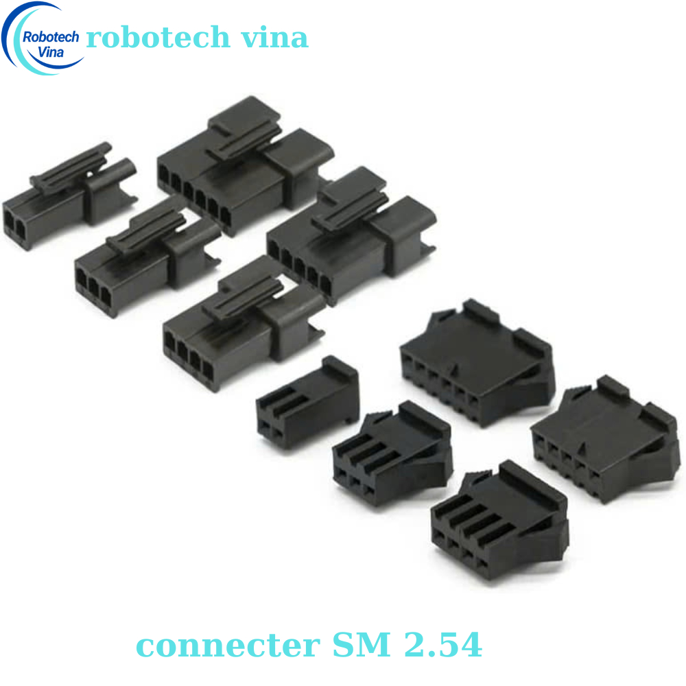 Connector SM2.54 kết nối cặp đực cái kèm theo chân Pin không có dây (SM ...