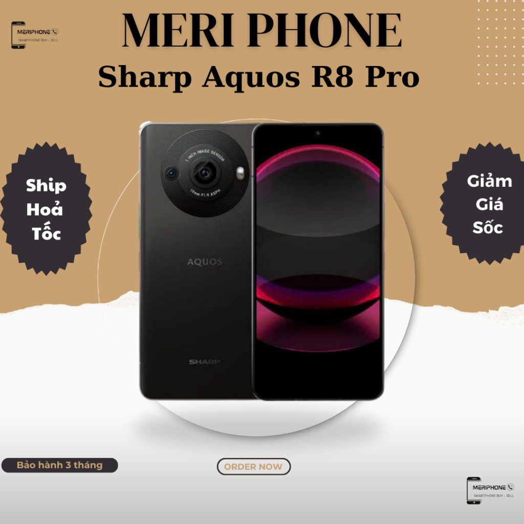 Điện Thoại Sharp R8 Pro Ram 12/256GB 2 SIM Máy Đẹp Nguyên Zin | Shopee ...