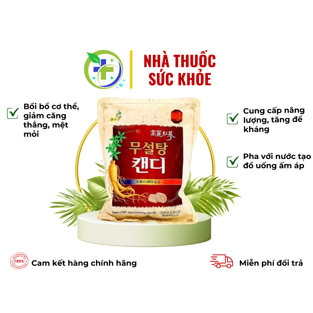 Kẹo sâm không đường dành cho người tiểu đường - Bồi bổ cơ thể, thơm ...