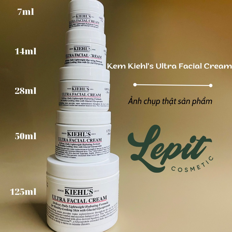 Kem dưỡng ẩm K Ultra Facial Cream 14ml - 50ml - 125ml | Shopee Việt Nam
