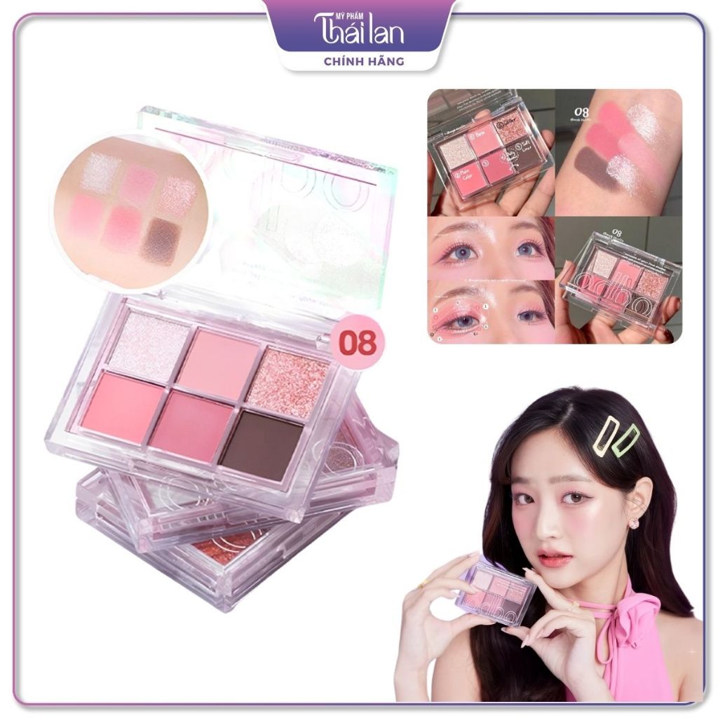 Bảng Màu Mắt Odbo Signature Eyeshadow OD276 hàng chính hãng Thái Lan | Shopee Việt Nam