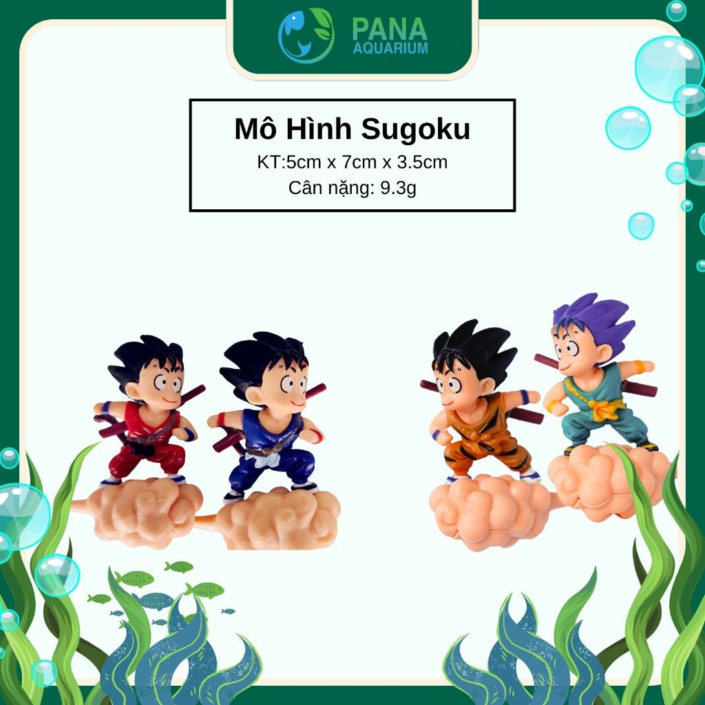 Mô hình Sugoku và bóng nổi trang trí hồ cá, hồ thủy sinh - Pana ...
