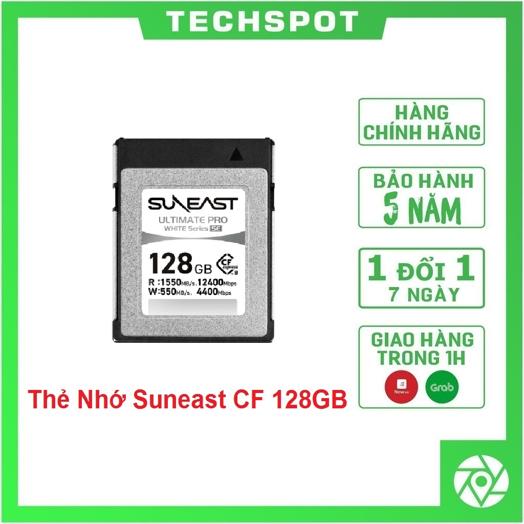 Thẻ Nhớ Suneast 128Gb CFexpress Type B White SE 1550-550MB | Hàng Chính Hãng | Bảo Hành 5 Năm ...