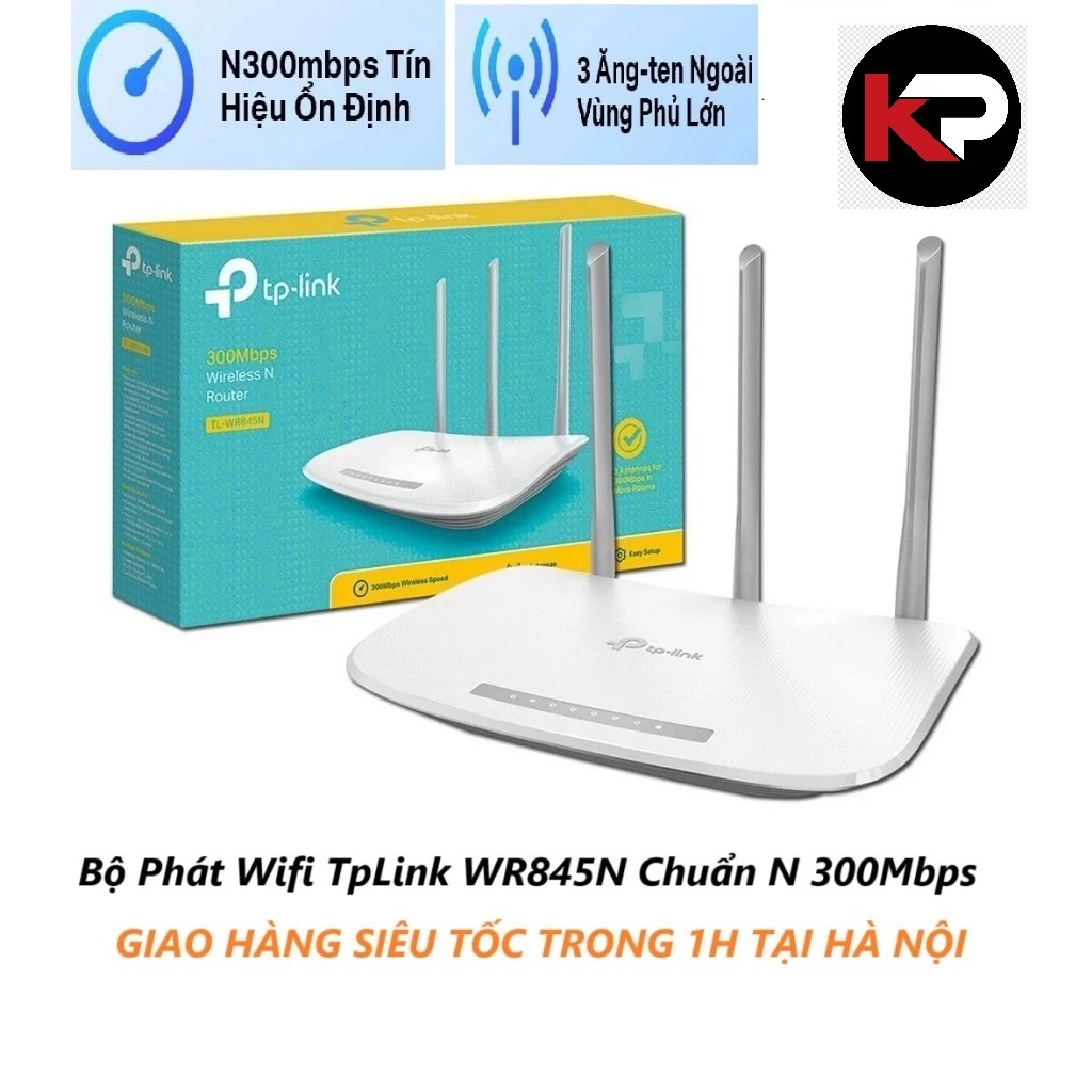 Bộ Phát Wifi TpLink TL-WR845N Chuẩn N 300Mbps, Bộ Phát Wifi TpLink 845N ...