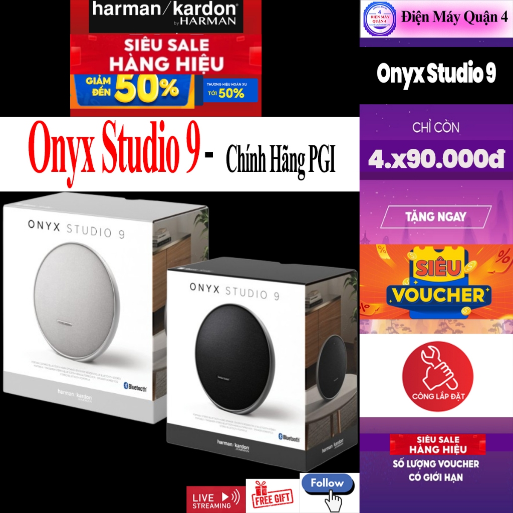 Onyx 9 - HARMAN KARDON Onyx Studio 9 và Loa HARMAN KARDON ONYX STUDIO 7 ...