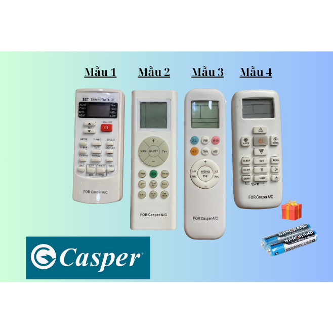 Remote máy lạnh Casper· ( Loại 1) | Shopee Việt Nam