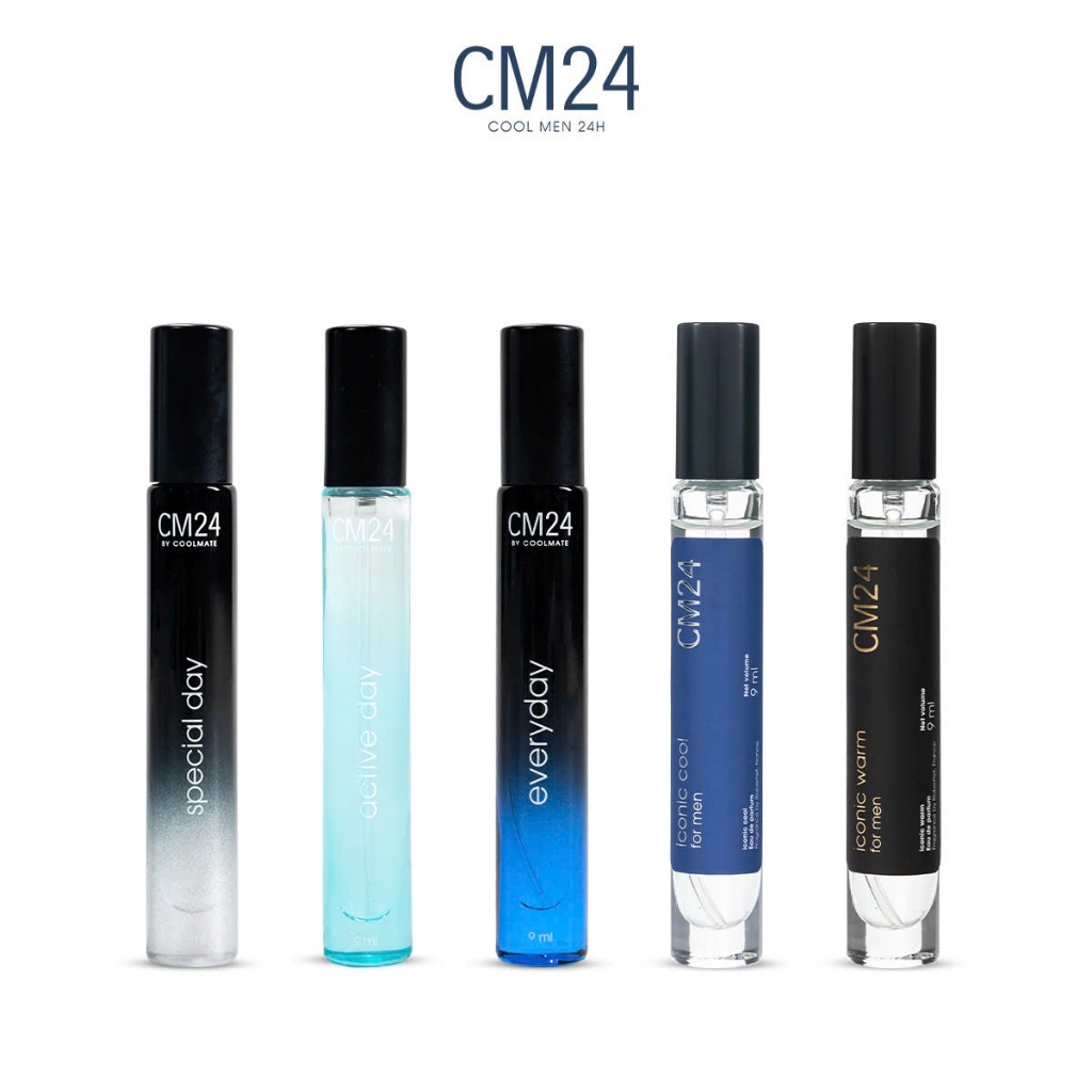 BST Nước Hoa Nam Tính, Mạnh Mẽ CM24 by Coolmate 9ml | Shopee Việt Nam