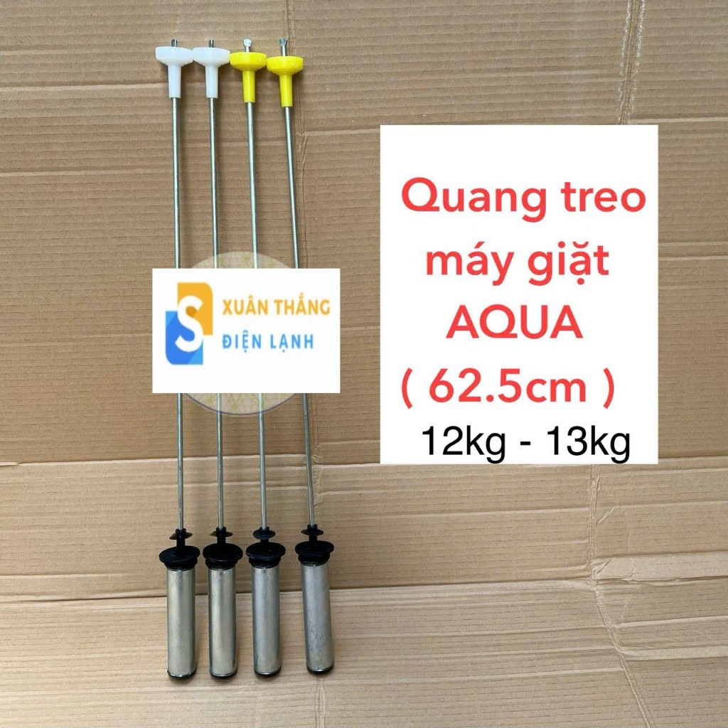 Bộ quang treo, gióng treo máy giặt Sanyo, Aqua 60cm 62cm 65cm ty giảm xóc chống rung vỏ nhôm ...