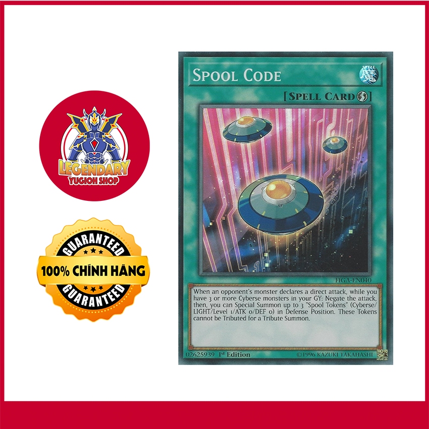[Thẻ Bài Yugioh Chính Hãng] Spool Code | Shopee Việt Nam