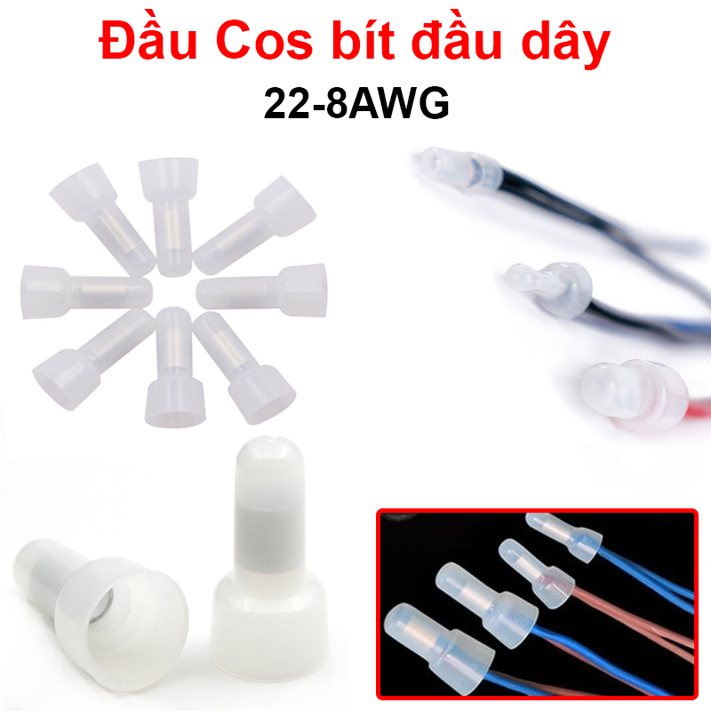 Đầu Cos Bít Đầu Cỡ Dây 22 - 8AWG | Shopee Việt Nam