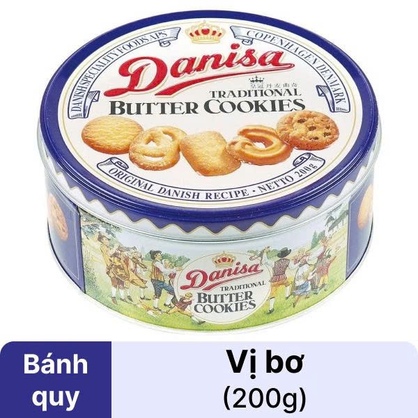 Bánh quy bơ Danisa Đan Mạch hộp 200g | Shopee Việt Nam