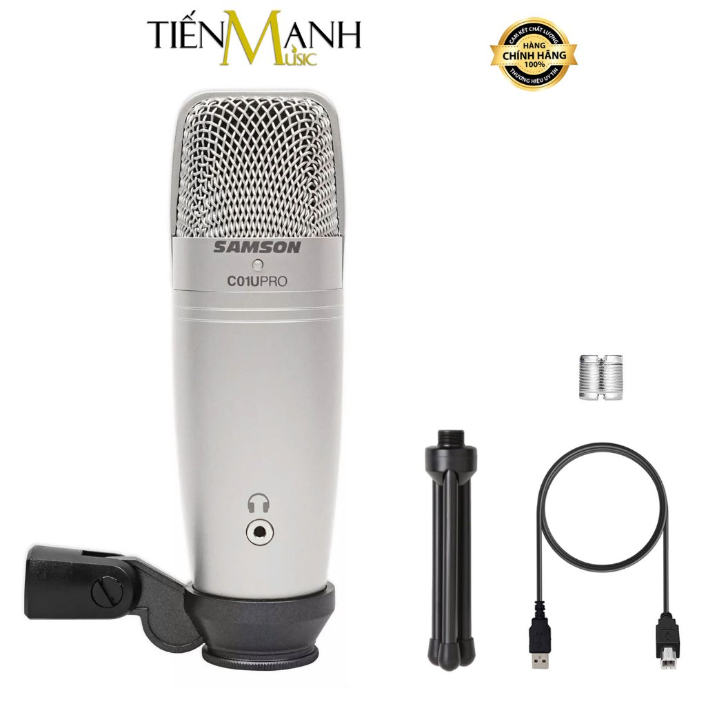 [Chính Hãng] Micro USB Condenser Samson C01U Pro - Mic Thu âm Podcast ...