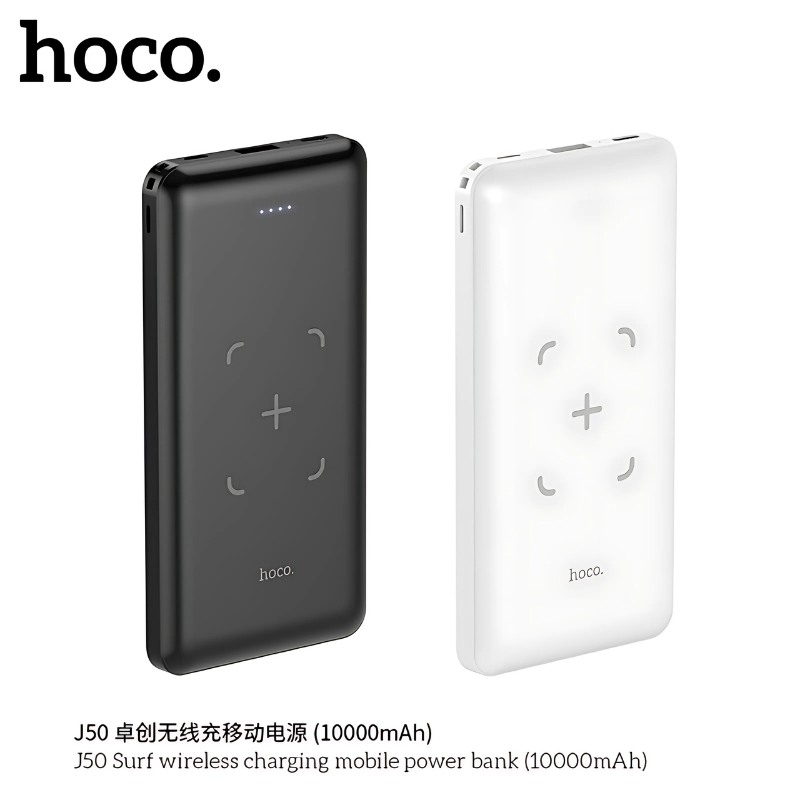 Pin Sạc Dự Phòng Hoco J50 Dung Lượng 10000mAh, Có Đèn Báo Led, Hỗ Trợ ...
