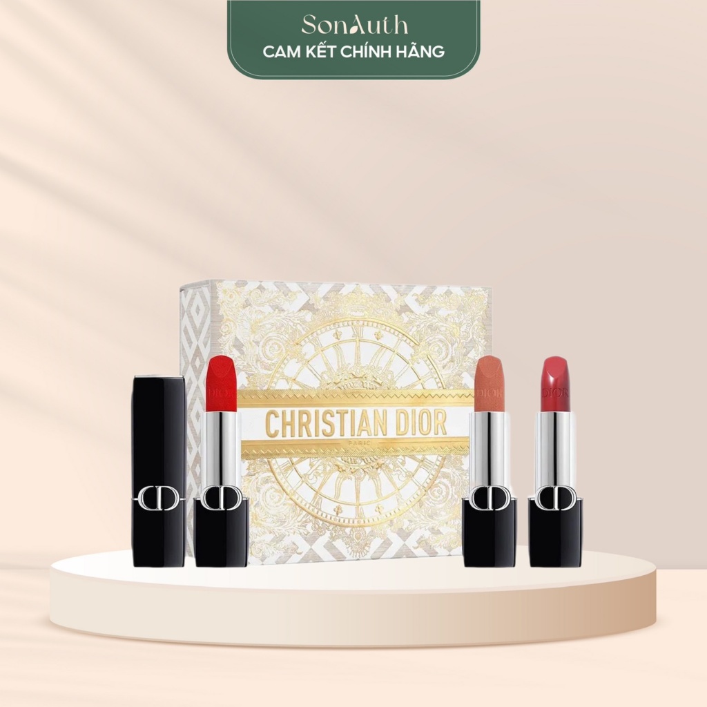 Set son Dior Mini Lipstick Collection Set | Shopee Việt Nam