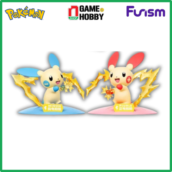 MÔ HÌNH CHÍNH HÃNG FUNISM POKEMON PRIME FIGURE MINI PLUSLE & MINUN ...