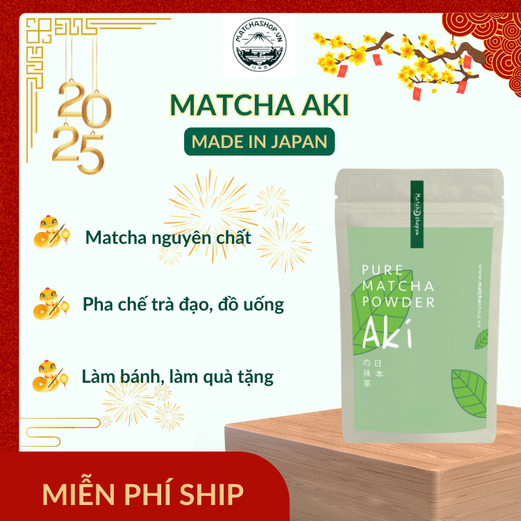 Bột Matcha Aki Nhập Khẩu Nhật Bản | Shopee Việt Nam