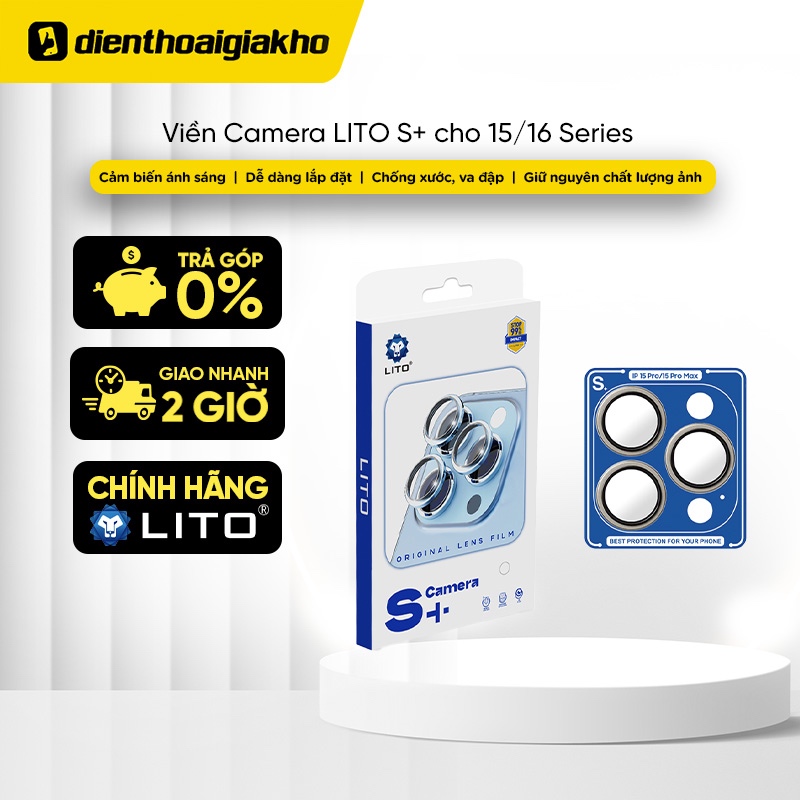 Miếng Dán Bảo Vệ Camera Điện Thoại Cường Lực Cao Cấp Premium Lito S+ ...