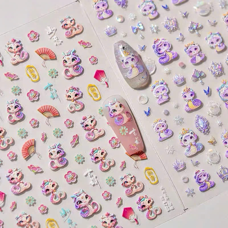 LINK TỔNG HỢP STICKER NỔI RẮN TẾT 2025 ( 4690 4677 4689 4698 4705 ...