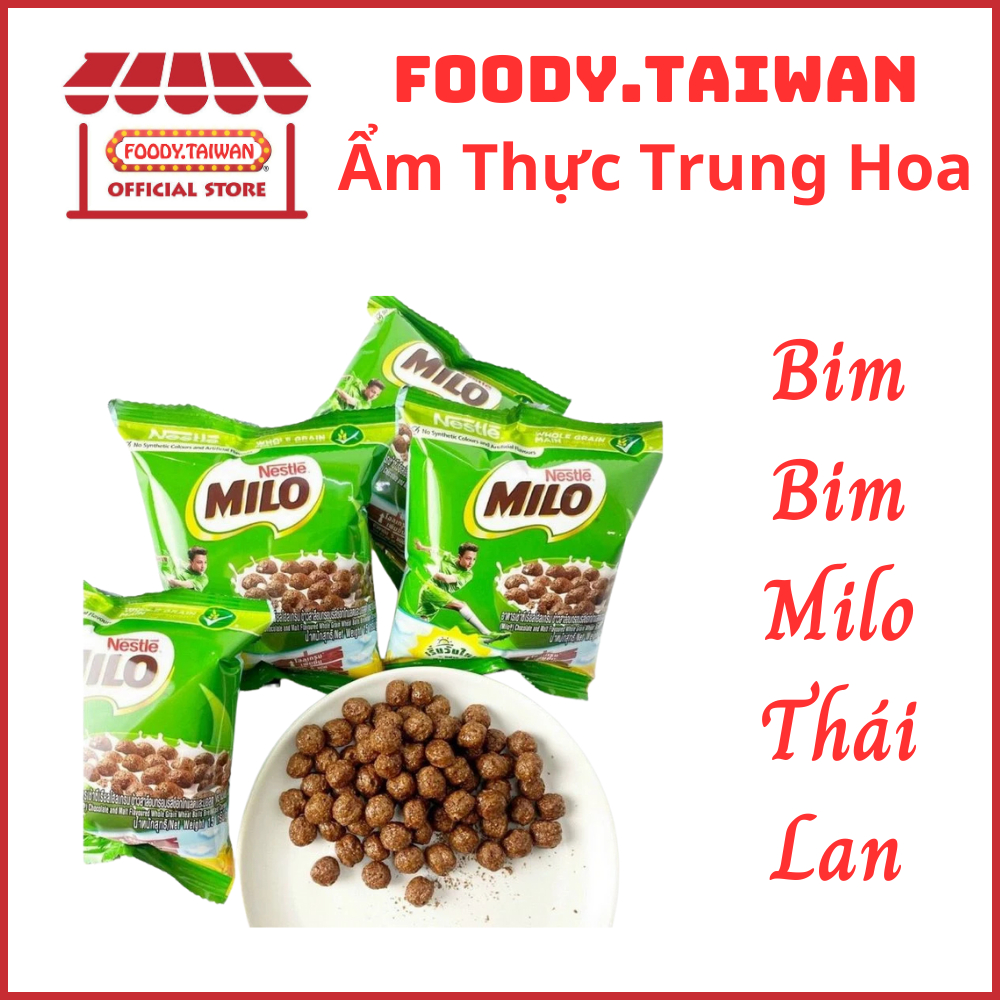 Bim bim Milo Thái Lan - Milo Nestle Ngũ Cốc Ăn Sáng - Gói 15G - foody ...