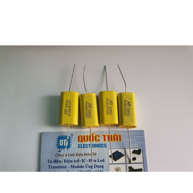 [Mã ELHACE giảm 4% đơn 300K] Combo 4 tụ cản treble 335/250v | Shopee Việt Nam