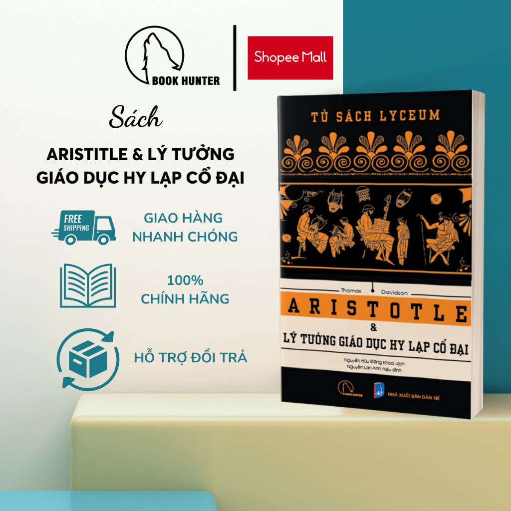 Sách - Aristotle & Lý tưởng giáo dục Hy Lạp cổ đại - Thomas Davidson - Book Hunter | Shopee Việt Nam