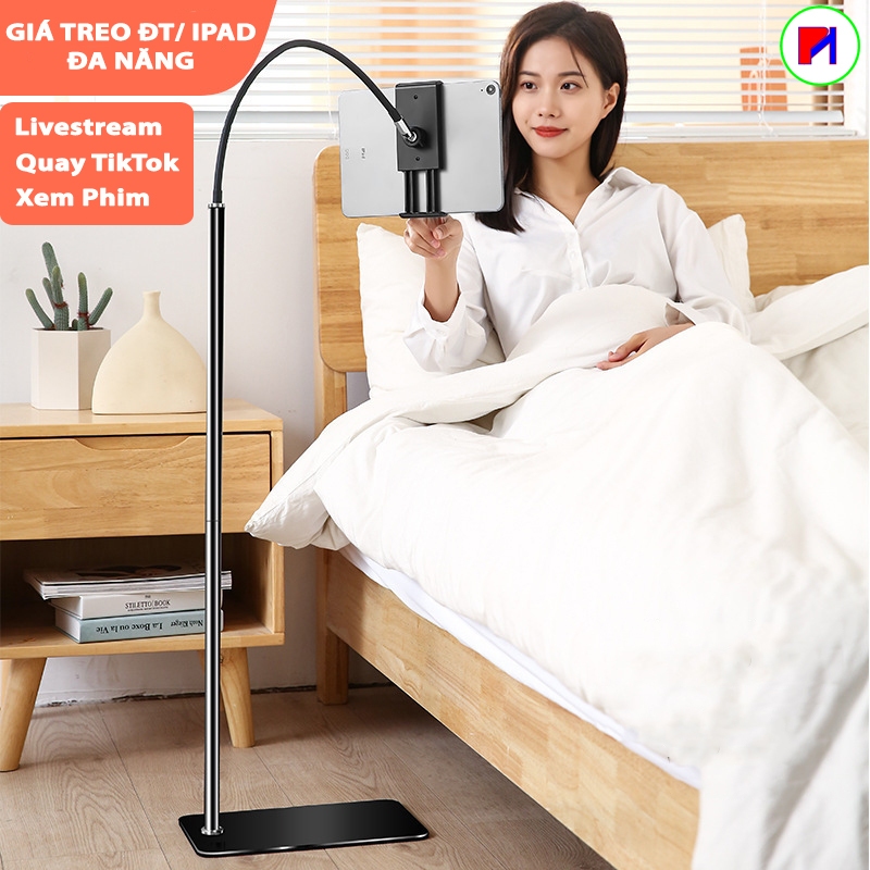 Cây Giá Treo Điện Thoại/iPad/Tablet Kim Loại Để Sàn - Đa Năng/Xem Phim ...