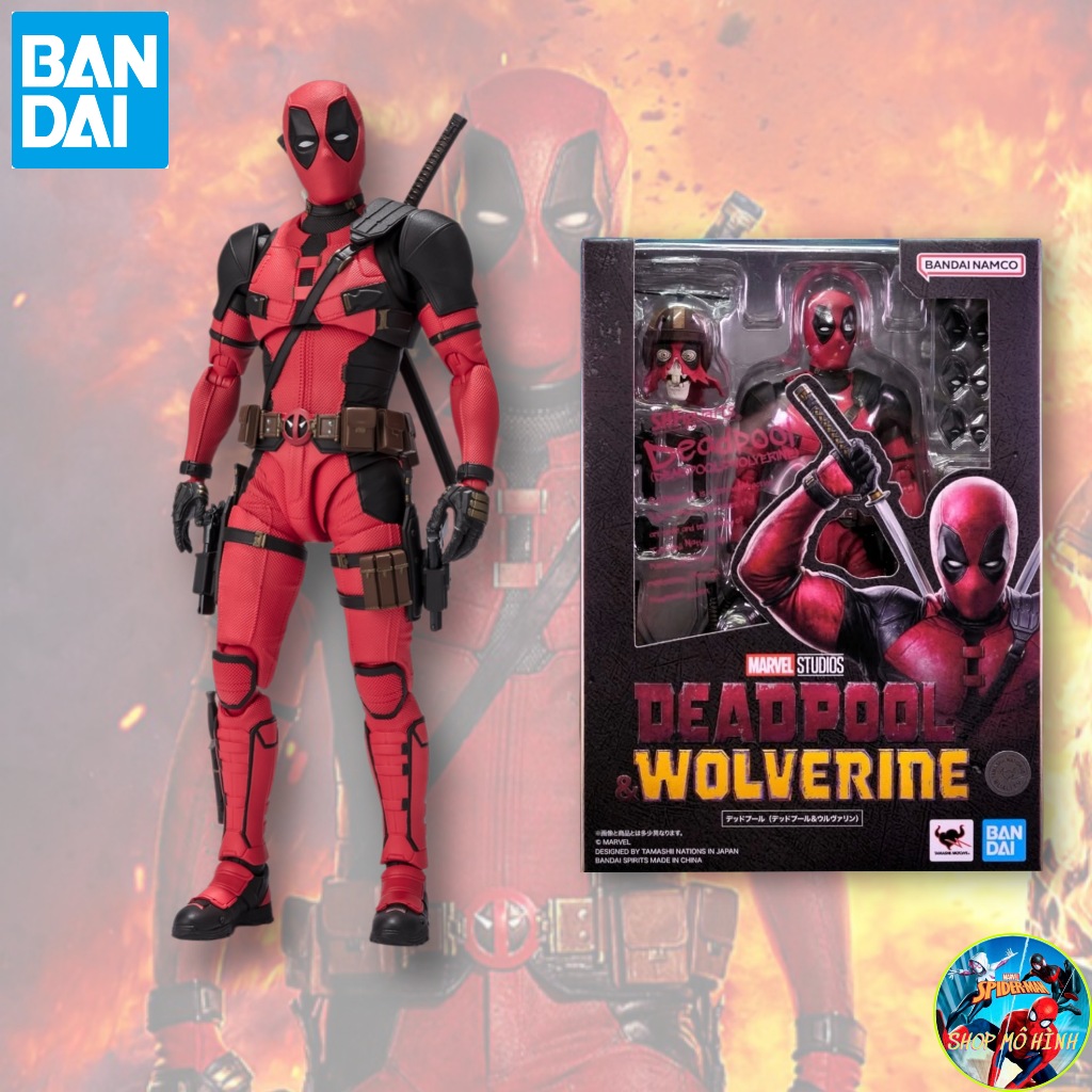 Mô Hình SHF Deadpool (DEADPOOL & WOLVERINE) SHF Deadpool 3 Chính Hãng ...