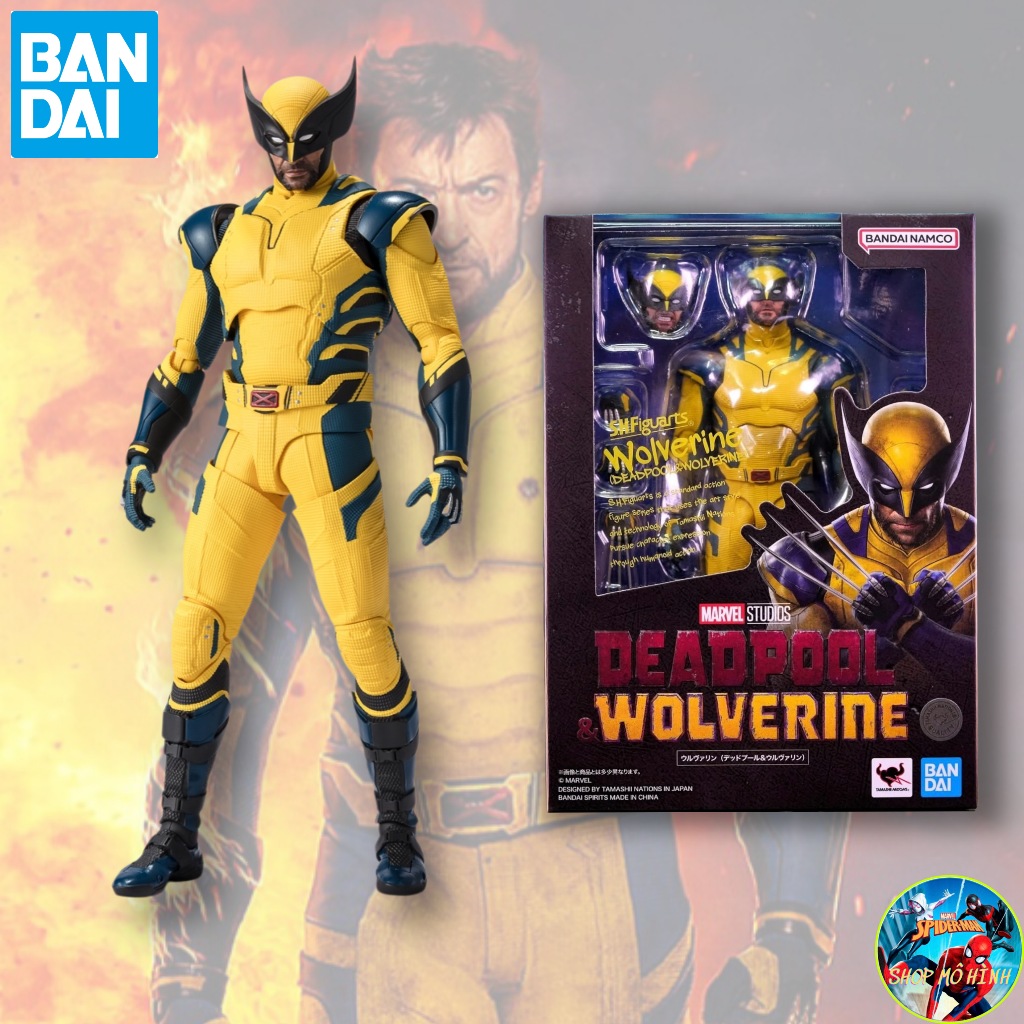 Mô Hình SHF Wolverine (DEADPOOL & WOLVERINE) SHF Deadpool 3 Chính Hãng ...