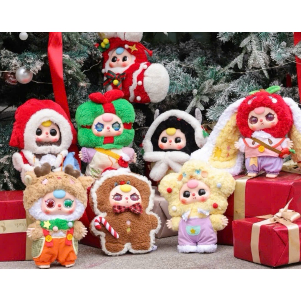 [Chính Hãng] BABY THREE 400% NOEL BLINDBOX ZIPPER V1 Túi Mù Quà tặng ...